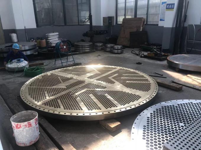 Explosive Titanium Clad Plate ASTM B898 Titanium Tubesheet