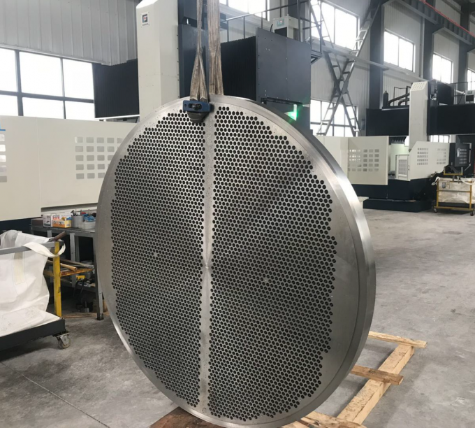 ASME SB171 C63000 Aluminum Nickel Bronze Tube Sheet For Heat Exchanger