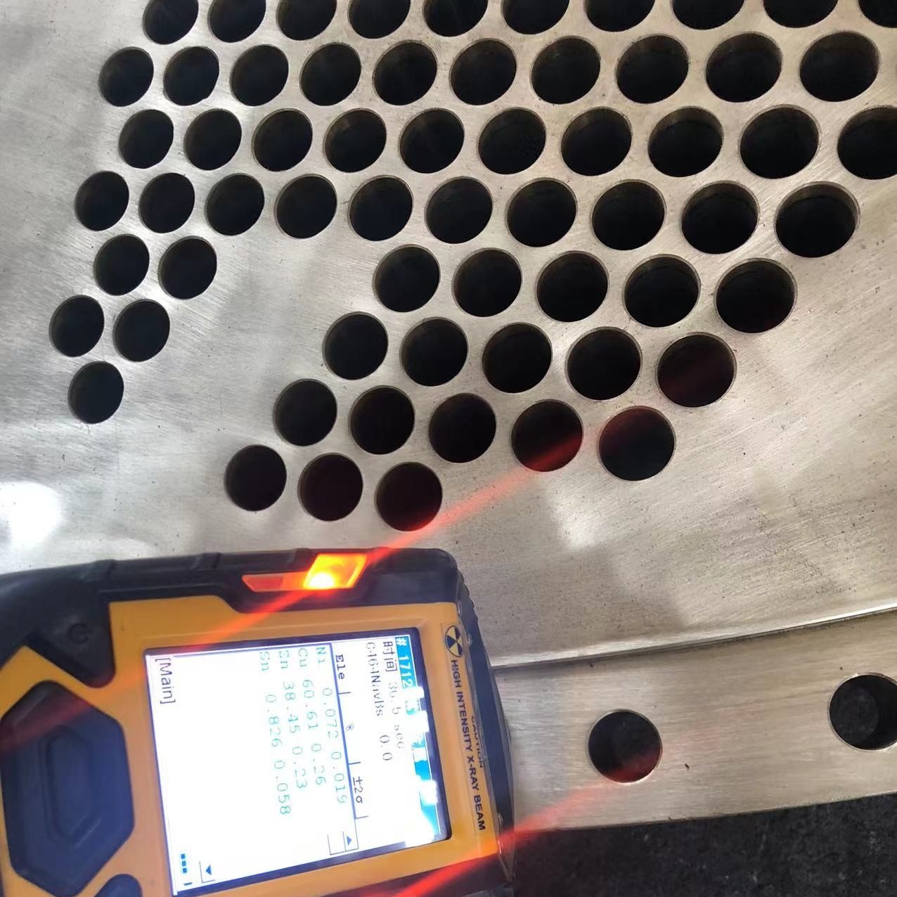 ASTM C52100 Heat Exchanger Tube Sheet Brass Clad Tube Sheet For Industrial